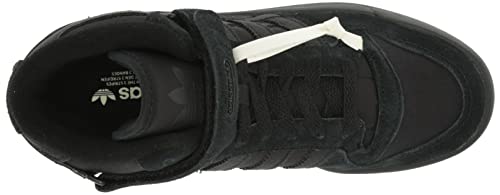 adidas Originals Womens Forum Mid Black/Off White 10