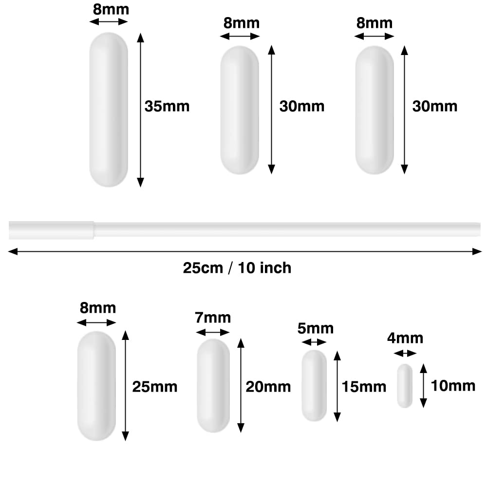 HYCC Magnetic Stirrer with 7PCS stir bar Set and stir bar Retriever, 3000 RPM Magnetic Mixer, Stir Plate Max Stirring Liquid 3 Liters, Lab Stirrers