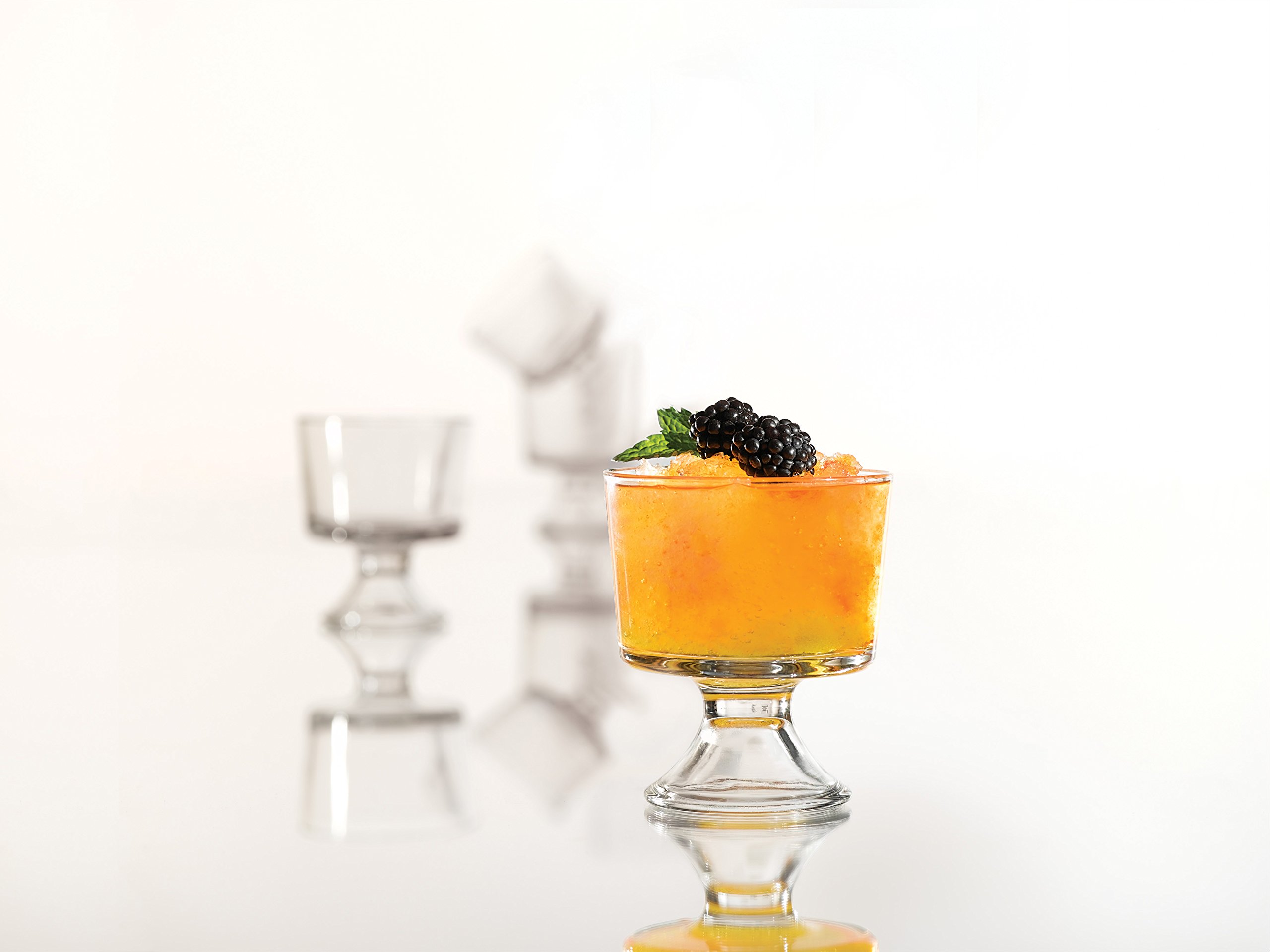 Anchor Hocking Presence Mini Trifle Footed Glass Bowl, Set of 8