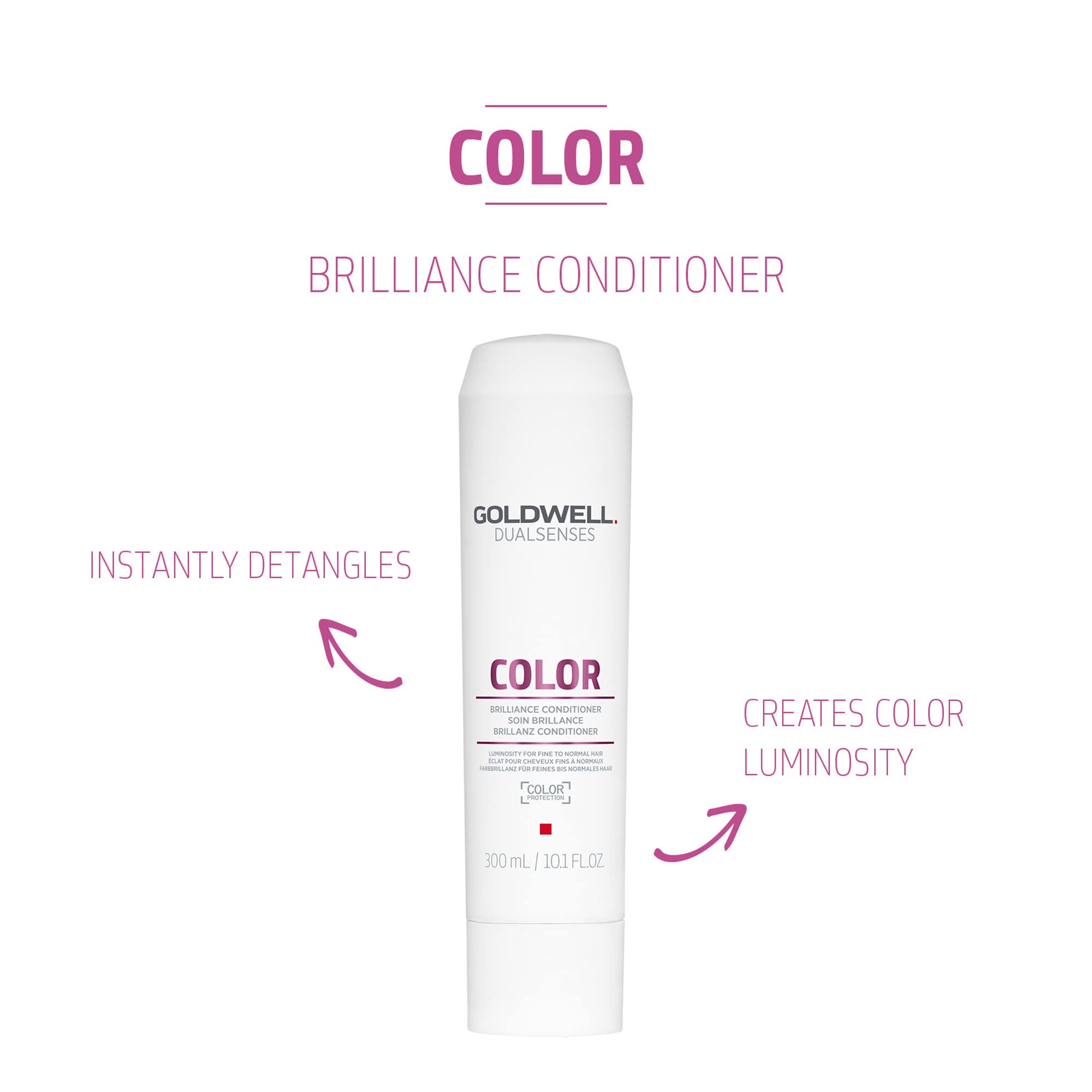 Goldwell Dualsenses Color Brilliance Conditioner, 10.1 Fl Oz (Pack of 1)