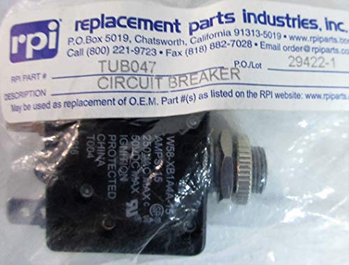 Circuit Breaker (15A) for Tuttnauer TUB047