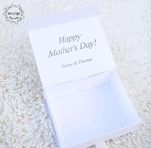 Bridesmaid proposal box/Custom gift box/Mothers Day Gift Box/Happy Birthday Box/Magnetic Lid/Ribbon finish/Valentines Day/Personalized present/gift/made in usa