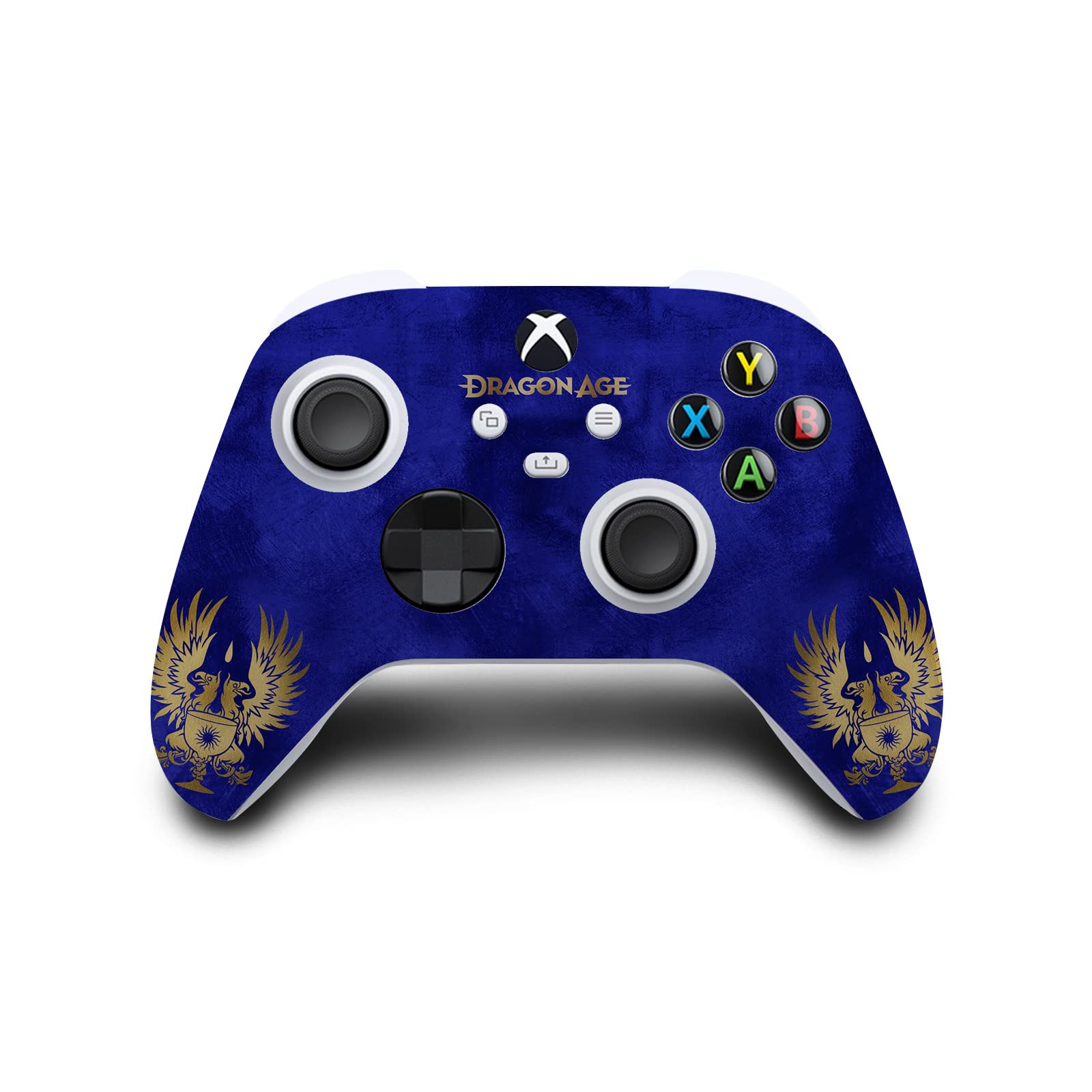 Head Case Designs Officially Licensed EA Bioware Dragon Age Grey Wardens Gold Heraldry Vinyl Sticker Gaming Skin Decal Cover Compatible With Xbox Series X Console and Controller Bundle