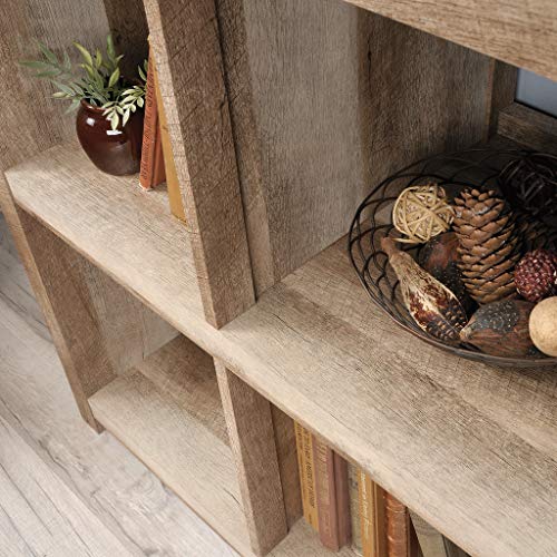 Sauder HomePlus 4-Cube Bookcase, Lintel Oak finish