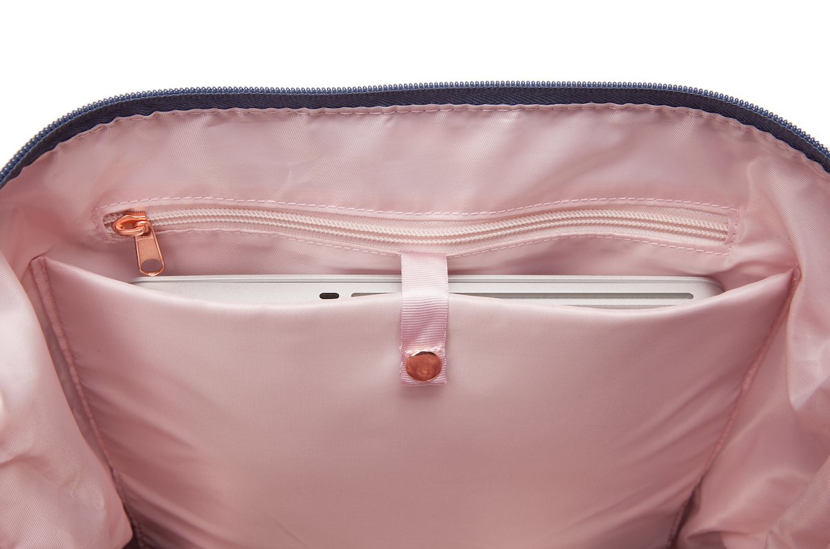 Sarah Wells Lizzy Breast Pump Bag - Compatible with Spectra, Medela, and More - Insulated Cooler Pocket (Le Floral)