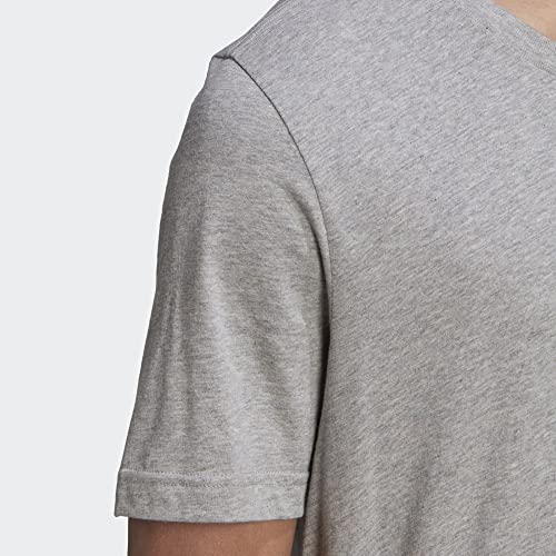 adidas Originals,mens,Essentials Tee,Medium Grey Heather,Large