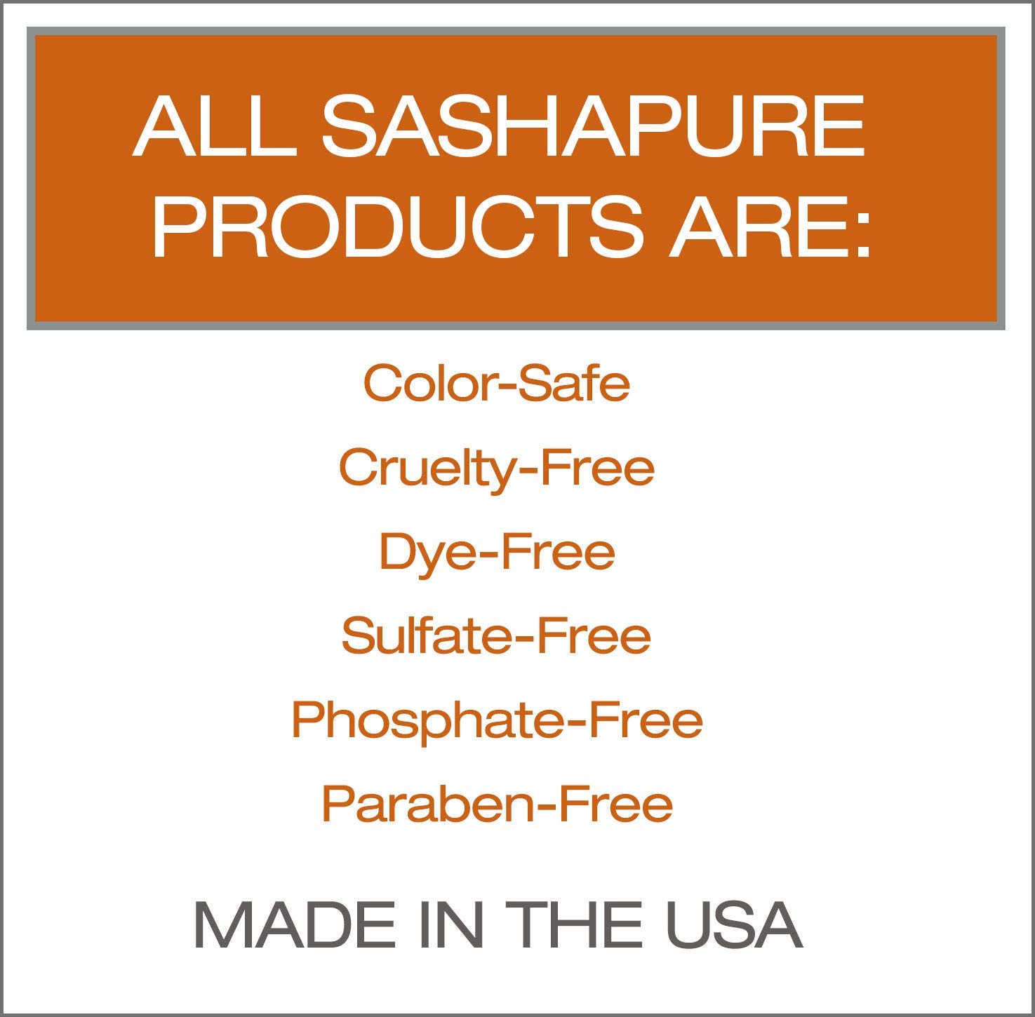 SASHAPURE Healing Conditioner with Sacha Inchi Oil - Sulfate-Free, Color Safe, Hydrate & Revitalize Damaged Hair, 8.5 fl. oz