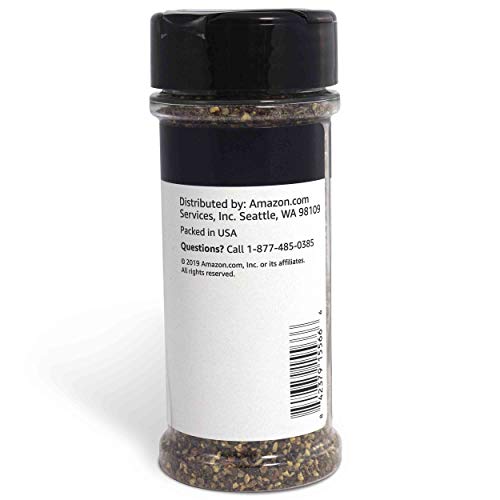 Amazon Brand - Happy Belly Coarse Ground Black Pepper, 3 ounce (Pack of 1)