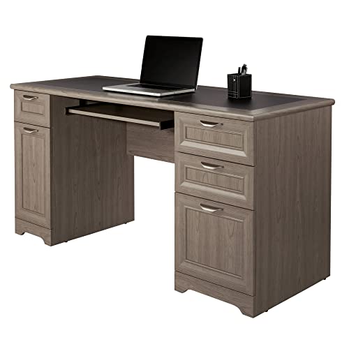 RealspaceĀ® Magellan 59"W Manager's Desk, Gray