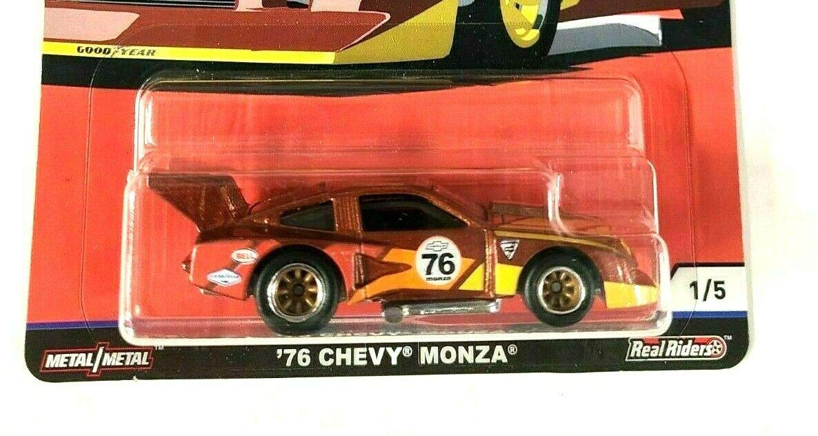DieCast Hotwheels Car Culture Silhouettes '76 Chevy Monza 1/5 (red)
