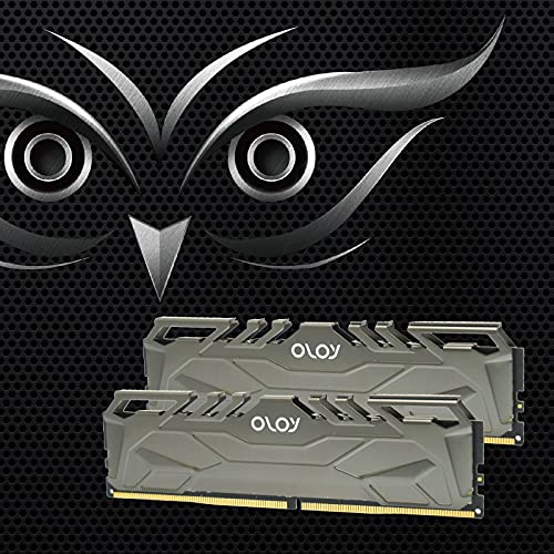 OLOy DDR4 RAM 32GB (2x16GB) 2666 MHz CL19 1.2V 288-Pin Desktop Gaming UDIMM (MD4U1626190BHIDA)