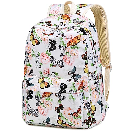 CAMTOP School Backpack Teens Girls School Bookbag Elementary Middle School Students Backpacks Casual Daypack Trave