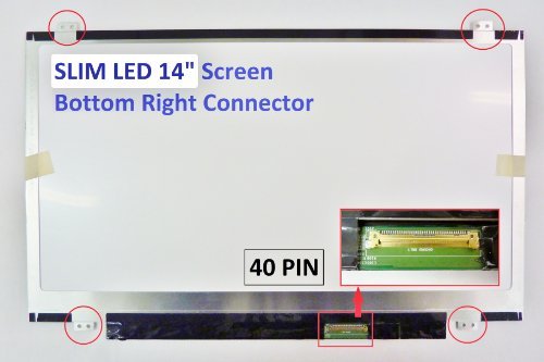 HP Envy 4-1117NR SLEEKBOOK Laptop Screen 14 Slim LED Bottom Right WXGA HD