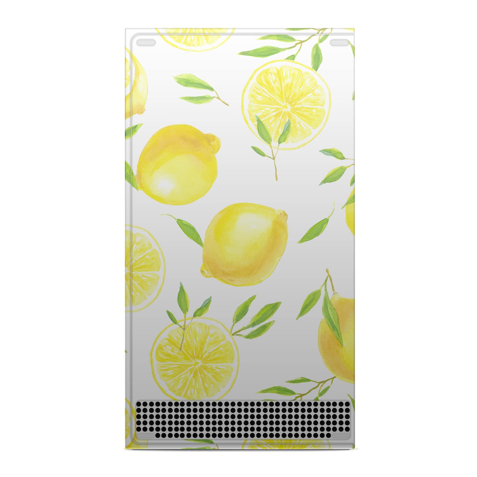 Head Case Designs Officially Licensed Katerina Kirilova Lemons Patterns Vinyl Sticker Gaming Skin Decal Cover Compatible With Xbox Series S Console and Controller Bundle