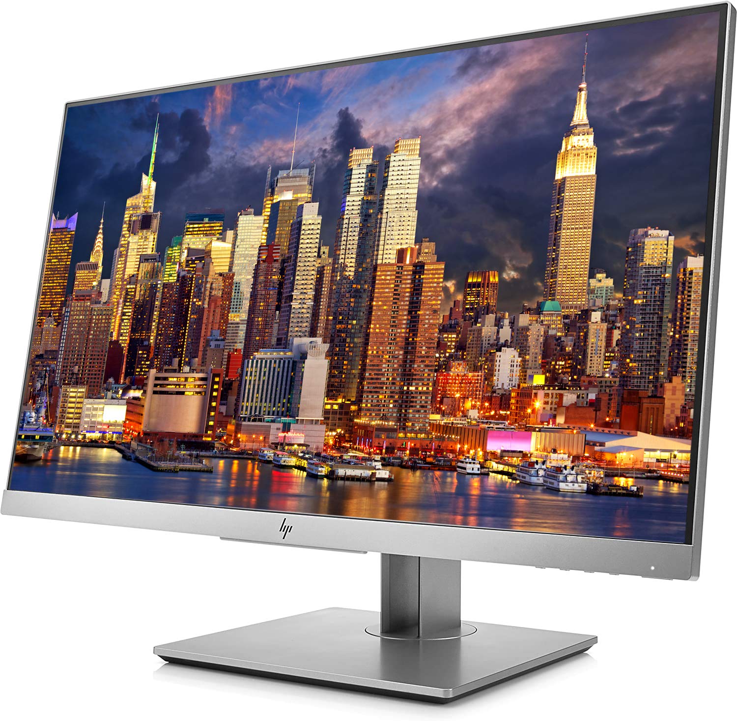 HP EliteDisplay E243 24 Inch 1920 x 1080 (1FH47A8) Full HD IPS LED-Backlit LCD Monitor Bundle with HDMI, VGA, DisplayPort, Gel Mouse Pad, and MK270 Wireless Keyboard and Mouse Combo