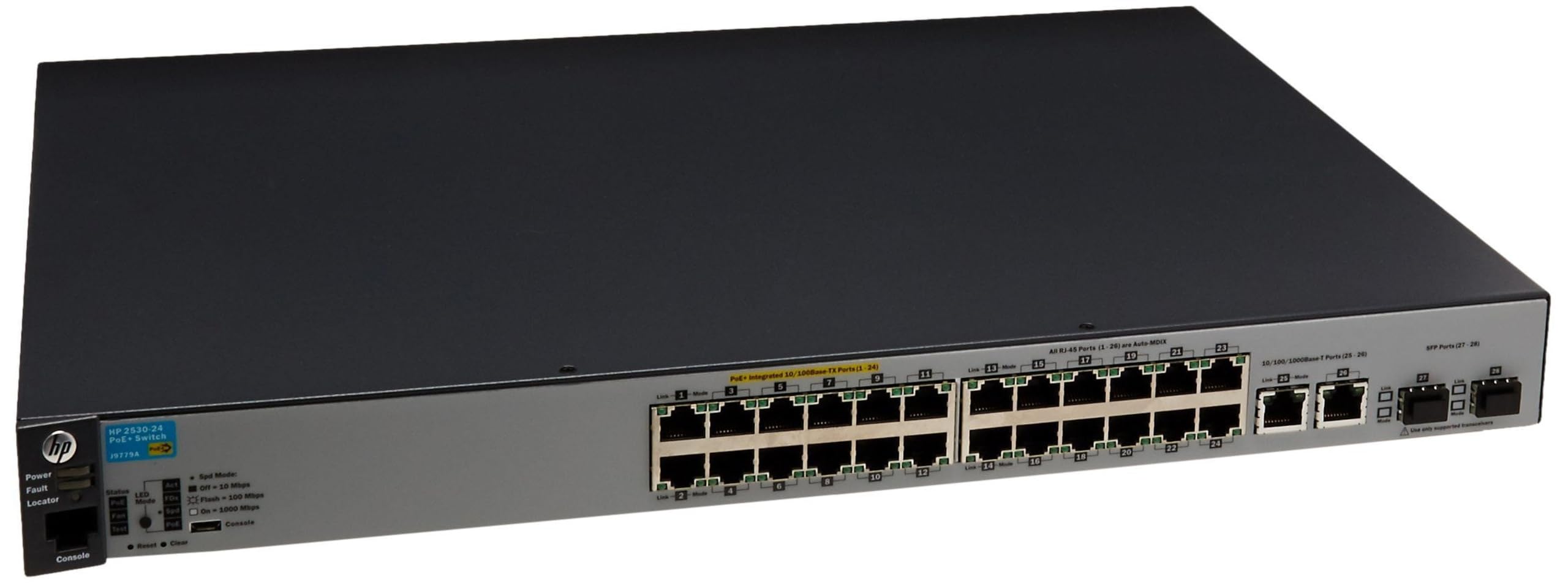 HP J9779A 2530-24-poe+ Switch