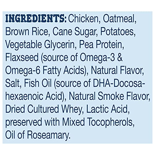 Blue Buffalo BLUE Bits Natural Soft-Moist Training Dog Treats TO-GO, Chicken Recipe 1-oz Bags (Pack of 12)