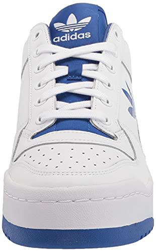 Adidas Originals Women's Forum Bold Sneaker, White/White/Team Royal Blue, 5.5