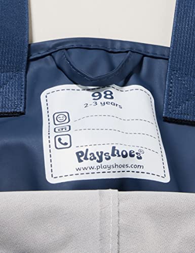 Playshoes Unisex Baby and Kids' Rain Pants 3-4 Years Navy