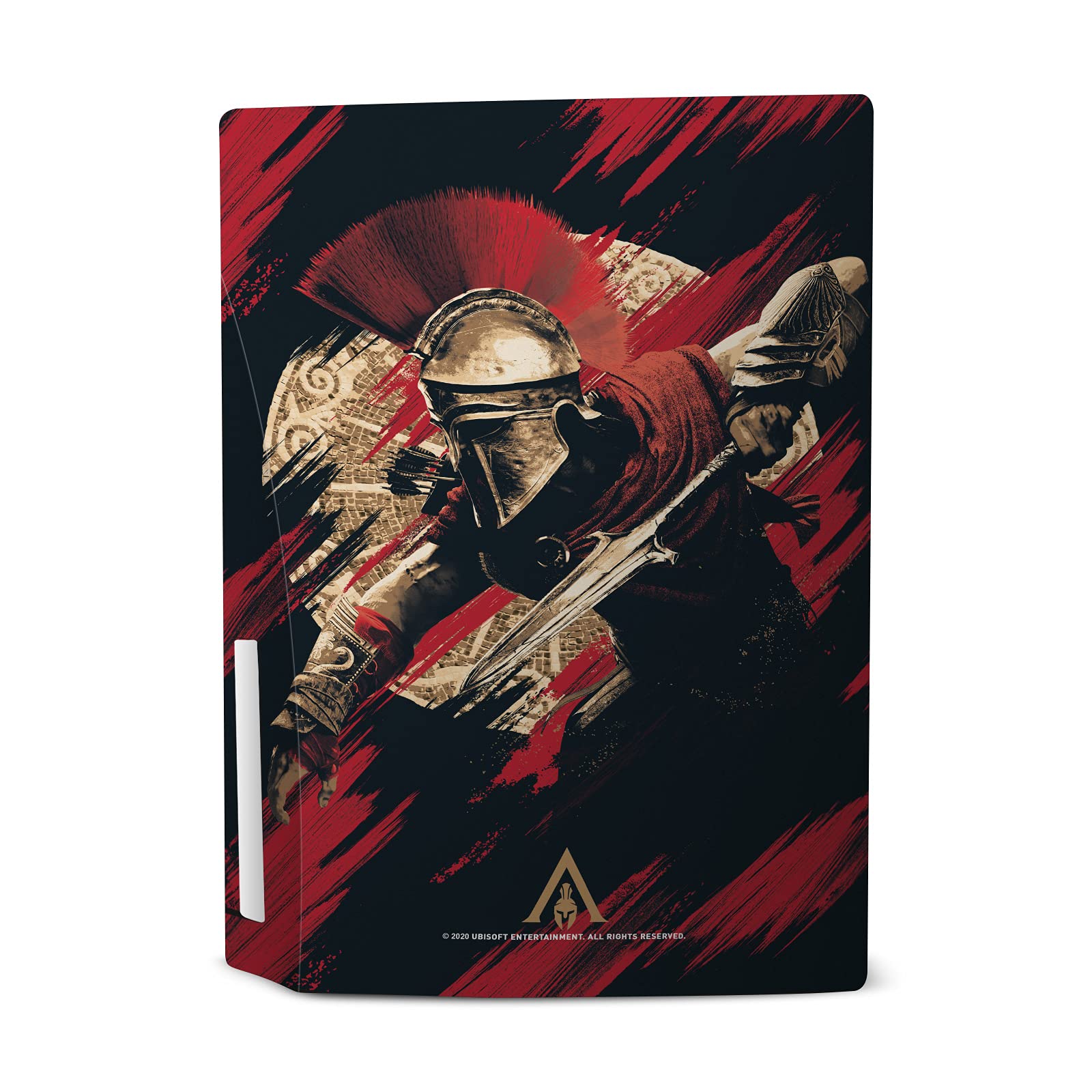 Head Case Designs Officially Licensed Assassin's Creed Alexios Odyssey Artwork Matte Vinyl Faceplate Sticker Gaming Skin Case Cover Compatible with Sony Playstation 5 PS5 Disc Edition Console