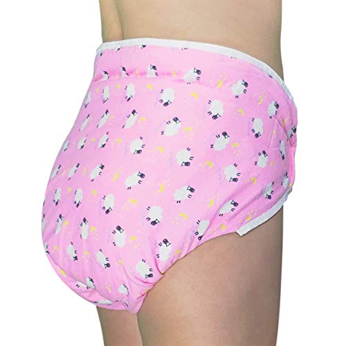 Rearz - Omutsu Bulky Fitted Nighttime Cloth Diaper (Pink - Sheep) (Small/Medium)