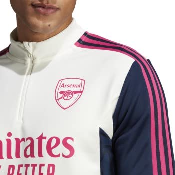 ADIDAS Arsenal FC 2022/2023 Training TOP (Off White/Collegiate Navy,Small)