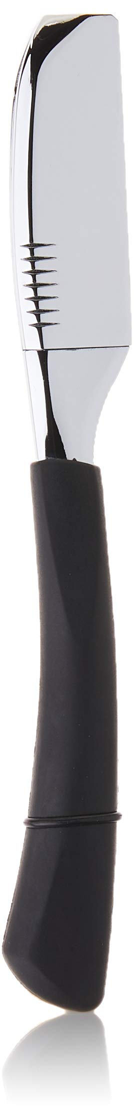 ShearsDirect Non-Folding Straight Razor with 10 Blades, 1.7 Ounce (Pack of 1)