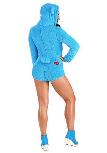 Fun Costumes Women's Care Bears Grumpy Bear Romper Large