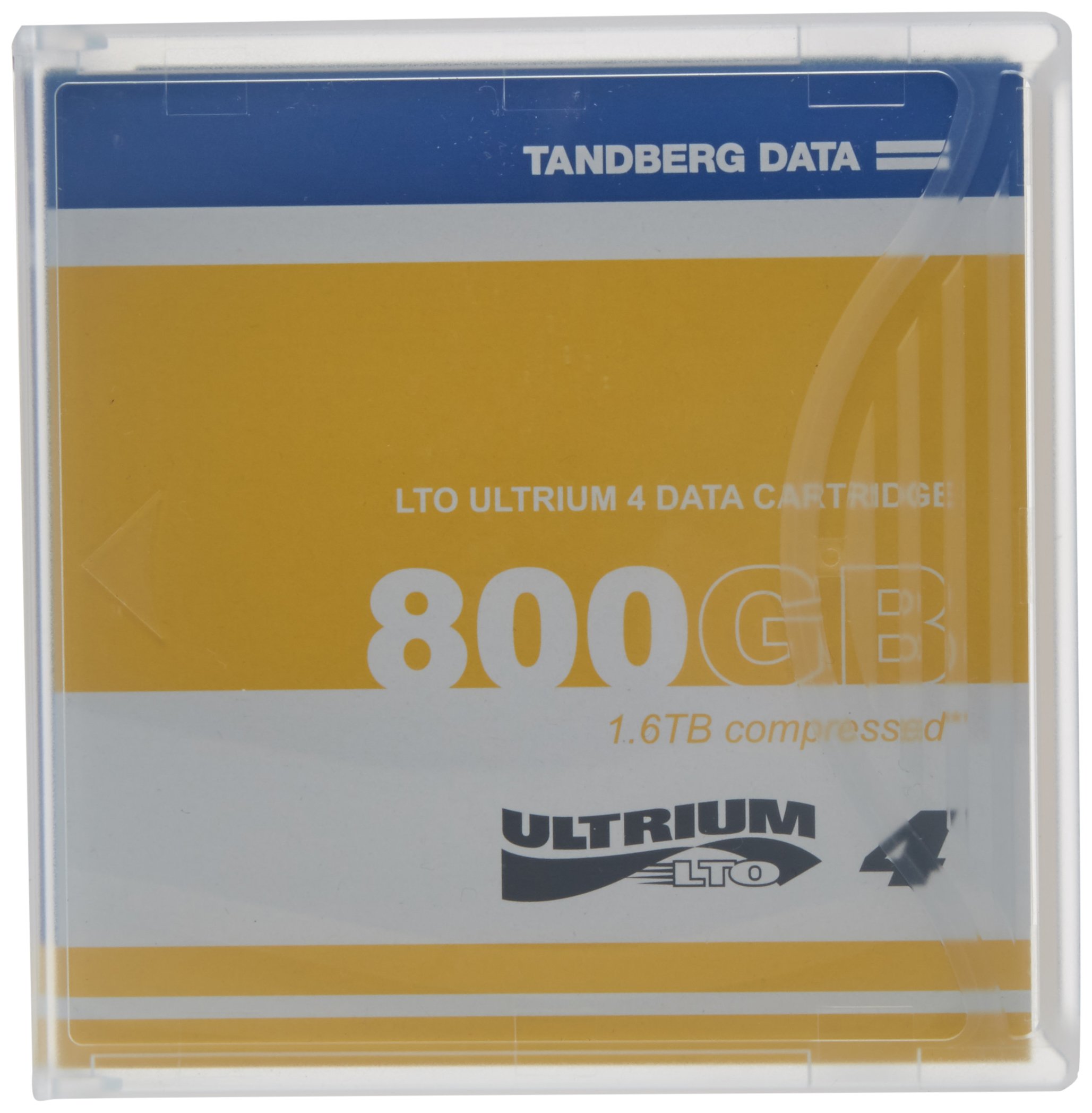 TANDBERG DATA LTO Ultrium 4 Storage Media Tape Cartridge (433781)