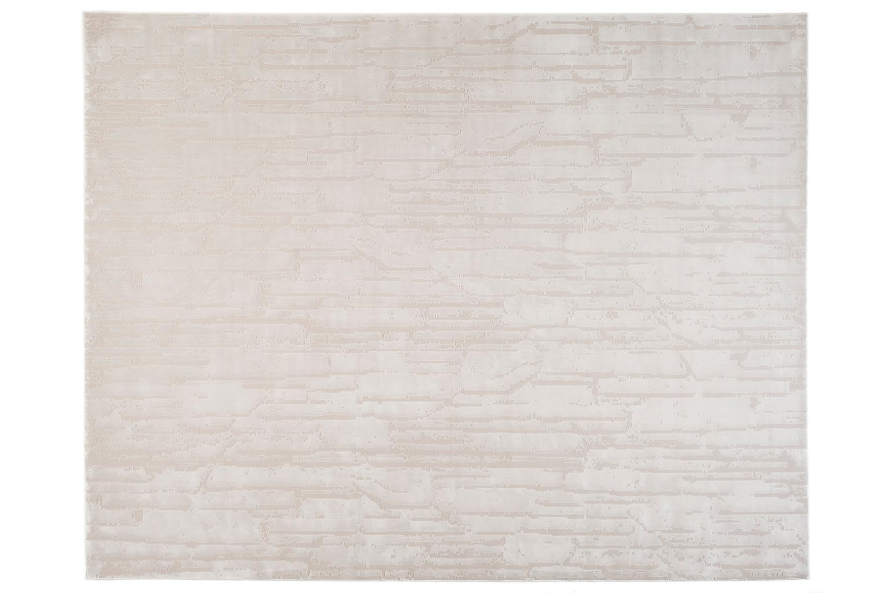 Revival Rugs Ebb 8'x10β Washable Area Rug for Living Room Bedroom - 100% Recycled Oeko-TEX Certified, Medium Pile, Taupe