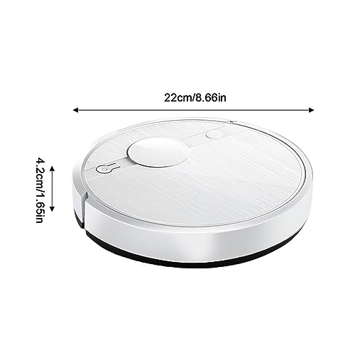 BARASH Household Robotic Vacuums, Robotic Vacuum Cleaner, Wet Sweeping Cleaner Robotic Vacuum, Mopping Robot, Mini Floor Vacuum Robot, Marble Tile Sweeper for Daily Home Cleaning, Bathroom, Bedroom