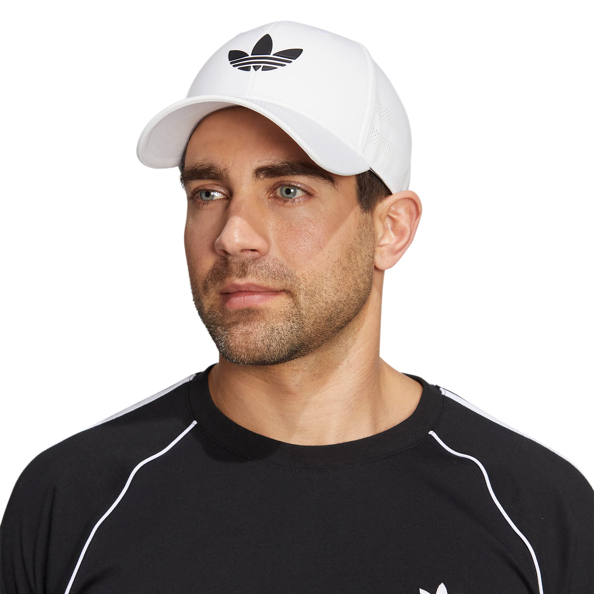 adidas Originals Beacon 4.0 Adjustable Snapback Cap, Black/Black One Size