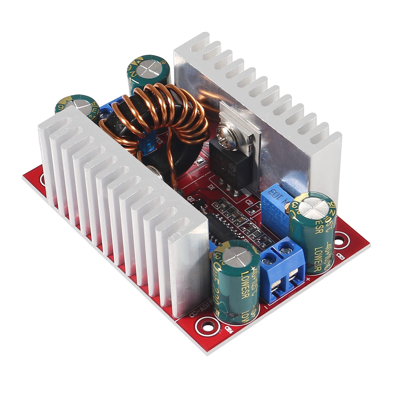ACEIRMC 4pcs DC 400W 15A Step-up Boost Converter Constant Current Power Supply LED Driver 8.5-50V to 10-60V Voltage Charger Step Up Module for Electric Equipment and Digital Products