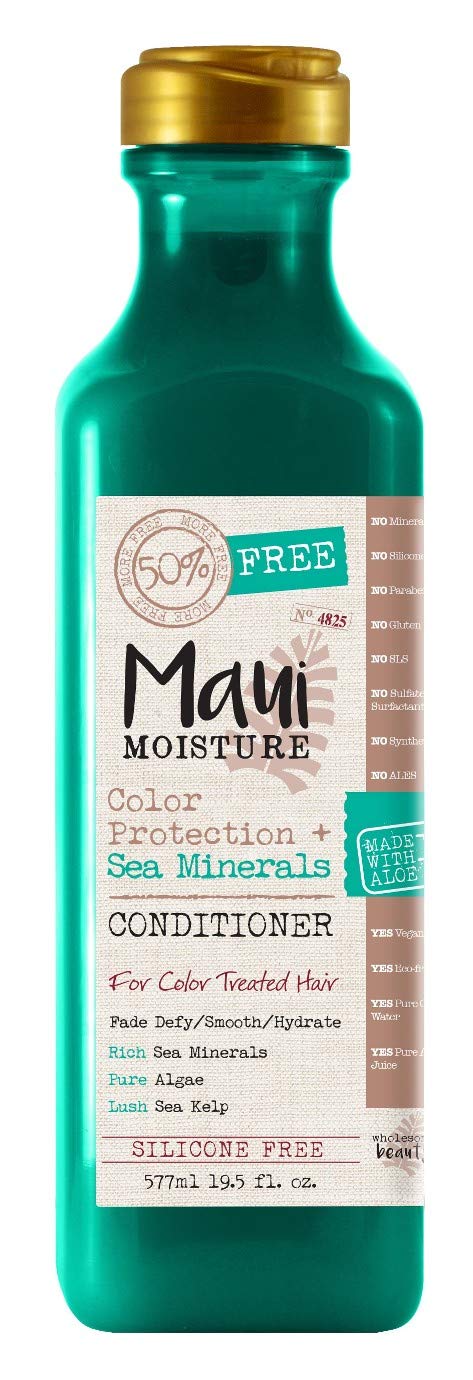 Maui Moisture Color Protection & Sea Mineral Oil Shampoo & Conditioner Set 19.5 Ounce