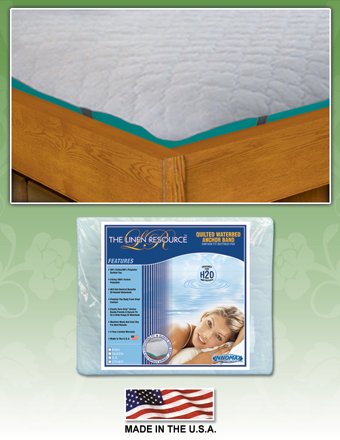 Boyd's Semi Waveless Waterbed Kit for hardside (Wood Frame) waterbed California King Includes: Semi Waveless Mattress, Waterbed Stand up Liner, Quilted Mattress Pad, Blue Magic Heater and Hose Kit