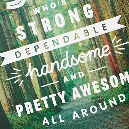 Hallmark Birthday Card for Son (Woodland Trail)