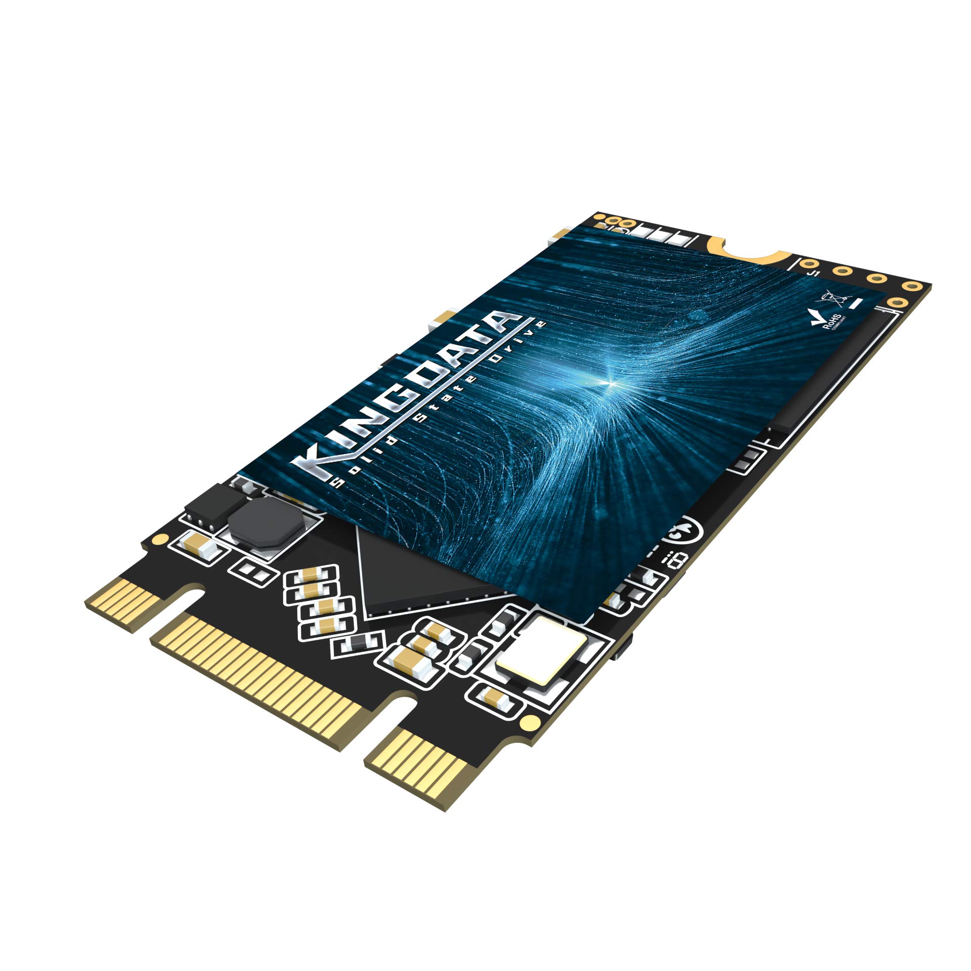 KINGDATA M.2 2242 SSD 120GB Ngff Internal Solid State Drive High-Performance Hard Drive for Desktop Laptop SATA III 6Gb/s Includes SSD(120GB, M.2 2242)