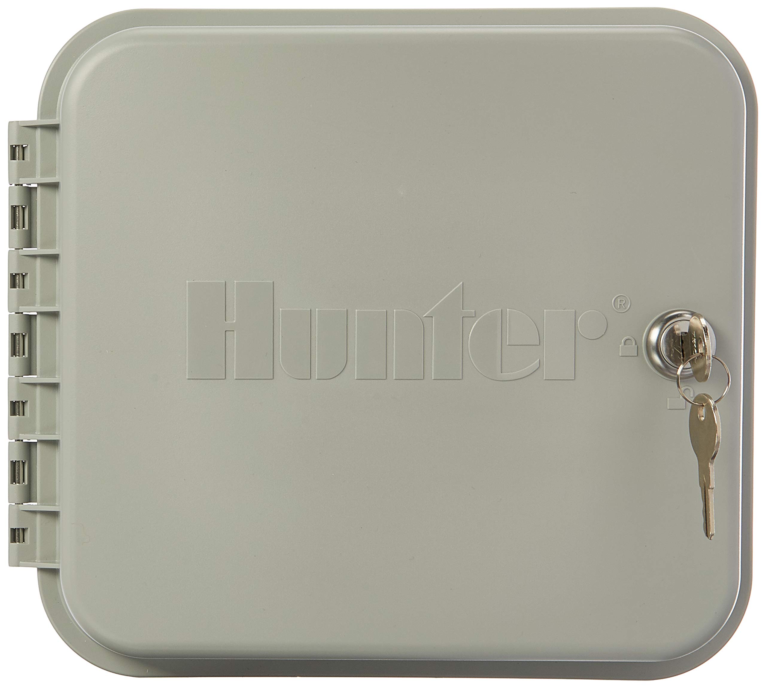 Hunter Pro-C Modular Outdoor Irrigation Controller Gray 4-Station Base Unit Controller, Outdoor Mount with 120 VAC Internal Transformer, Expandable to 16 Stations B00LBGQ4K2