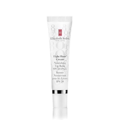 Elizabeth Arden Eight Hour Cream Nourishing Moisturizing Lip Balm,Broad Spectrum Sunscreen SPF 20, 0.5 Ounce
