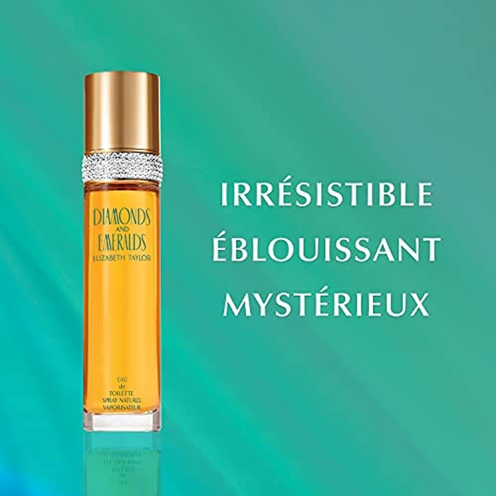 Elizabeth Taylor (elk2h) Diamonds & Emeralds Eau De Toilette Spray 3oz/ 100 Ml for Women By Elizabeth Taylor, 3fl Oz