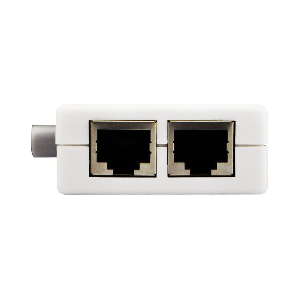iKKEGOL Mini 2-Port RJ45 Network Key-Press Switch Splitter Selector Box 100M 2-in 1-Out or 1-in 2-Out