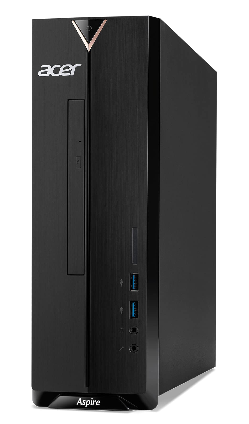 Acer Aspire XC-830-UA91 Desktop | Intel Celeron J4125 Quad-Core Processor (Up to 2.7GHz) | 8GB 2400MHz DDR4 | 256GB NVMe M.2 SSD | 8X DVD | Wi-Fi 5 | Bluetooth 4.2 LE | Windows 10 Home (Renewed)