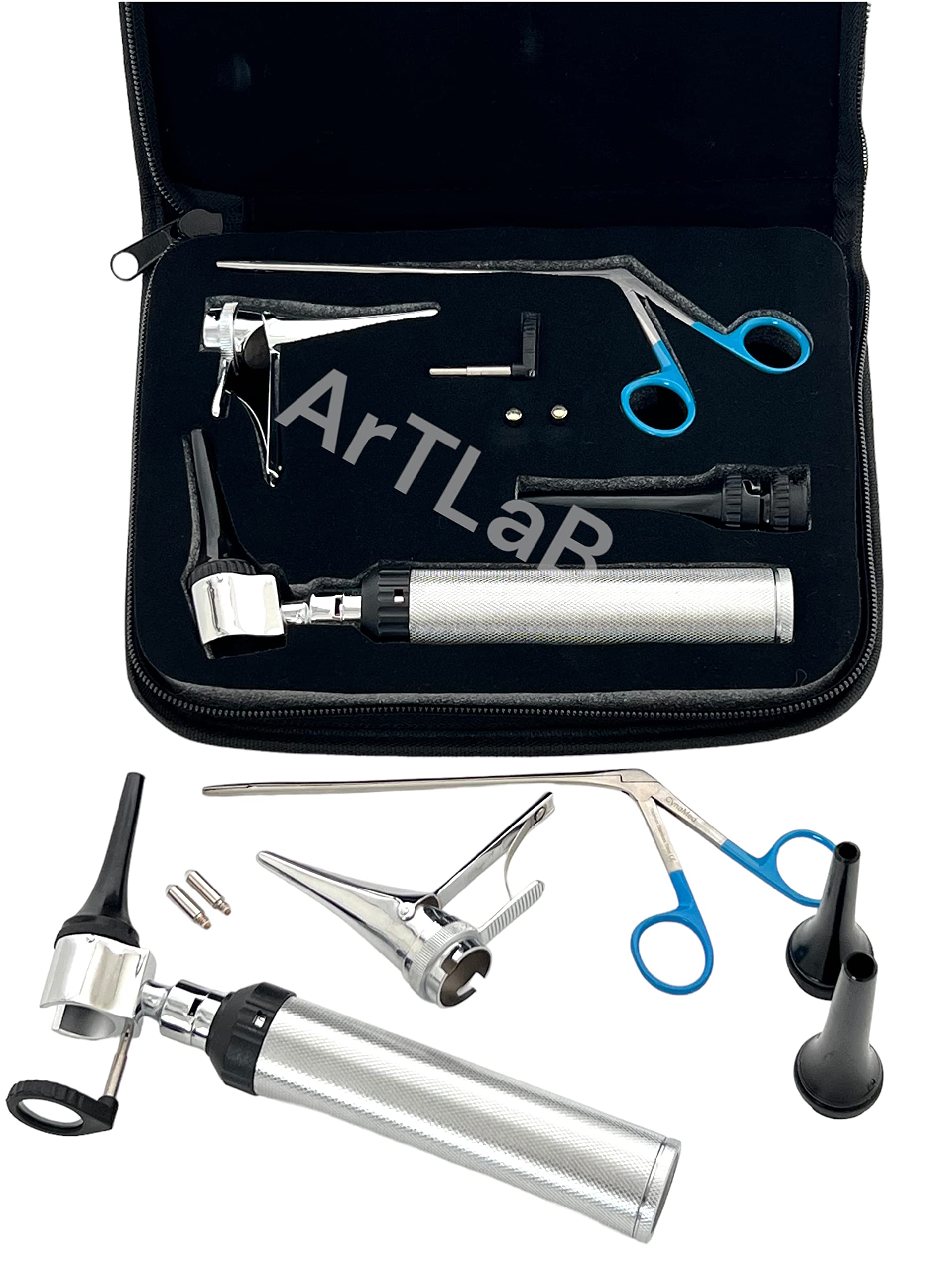 Brand New Professional 3.5 V LED Veterinary Otoscope Operating Kit High Quality Premium Set Cynamed