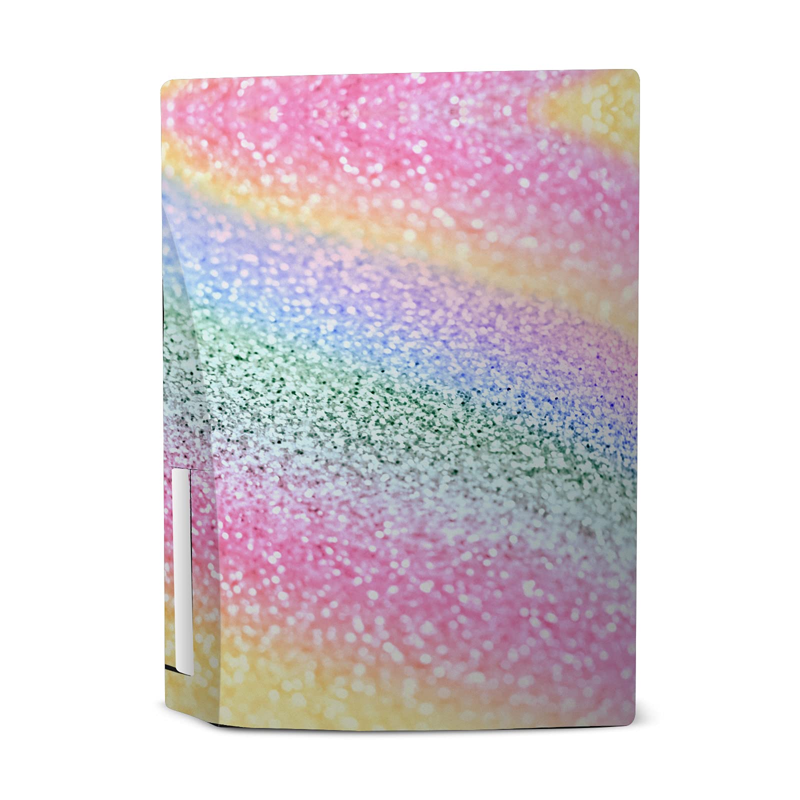 Head Case Designs Officially Licensed Monika Strigel Unicorn Rainbow Art Mix Matte Vinyl Faceplate Sticker Gaming Skin Case Cover Compatible with Sony Playstation 5 PS5 Disc Edition Console
