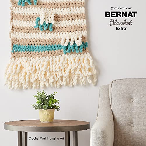 Bernat Blanket Extra Teal Dreams Yarn - 2 Pack of 300g/10.5oz - Polyester - 7 Jumbo - 97 Yards - Knitting, Crocheting, Crafts & Amigurumi, Chunky Chenille Yarn