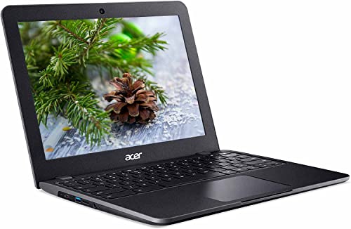 acer Flagship Chromebook 12" HD+ Display Laptop for Student, Intel Celeron N4020 Up to 2.8GHz, 4GB LPDDR4, 32GB eMMC, Webcam, WiFi 5, Zoom Meeting, Chrome OS w/Accessories