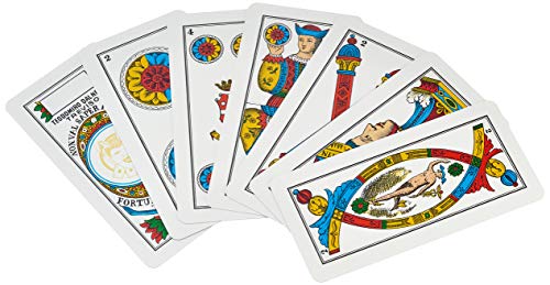 Dal Trevisane Regional Playing Cards, Case 3+ Years, Red, Colour, 15005