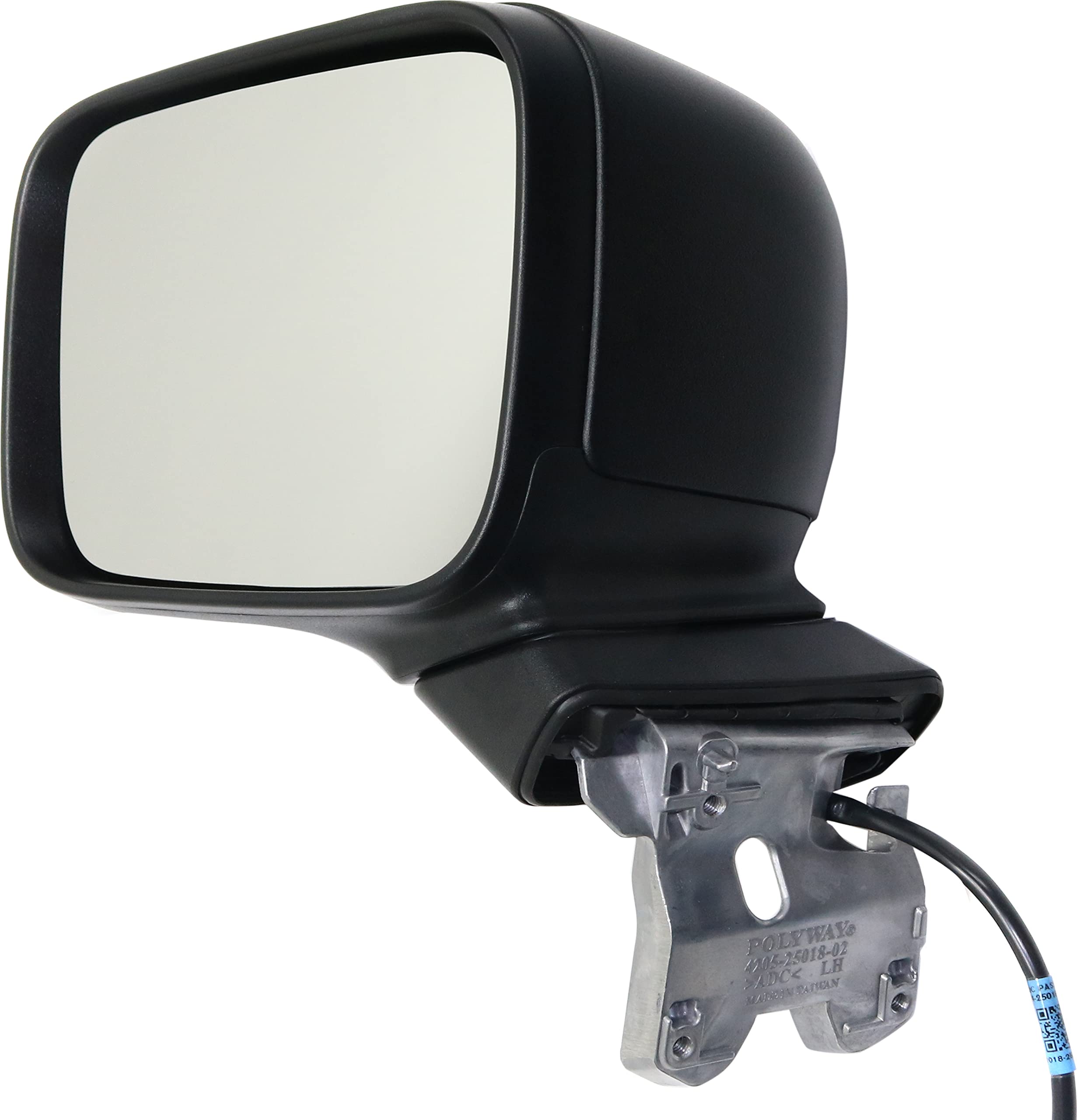 Kool Vue Driver & Passenger Side Power Heated Mirrors for Jeep Renegade 2015-2023 Without Signal Light, Blind Spot Monitor & Memory Textured