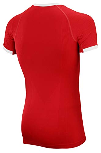 adidas Climacool Primeknit Techfit Mens Performance Compression Jersey Red Large