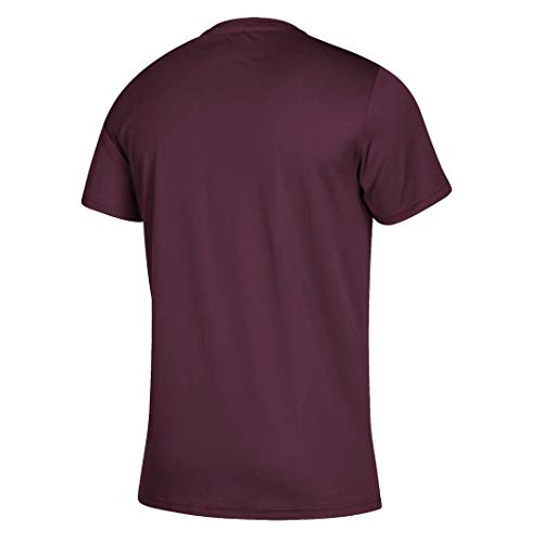 adidas CZ0136XL Clima TECH TEE Maroon/White XL